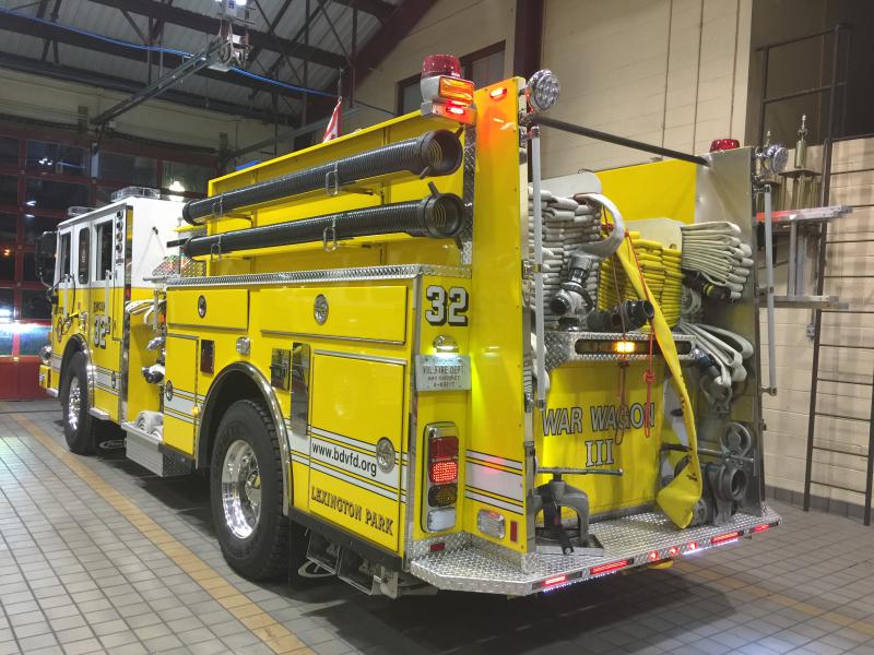 War Wagon Rides Again - Engine-32 is placed in service - Bay District ...