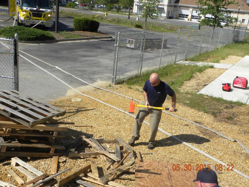 Another Training Prop For Bay District - Bay District Volunteer Fire ...
