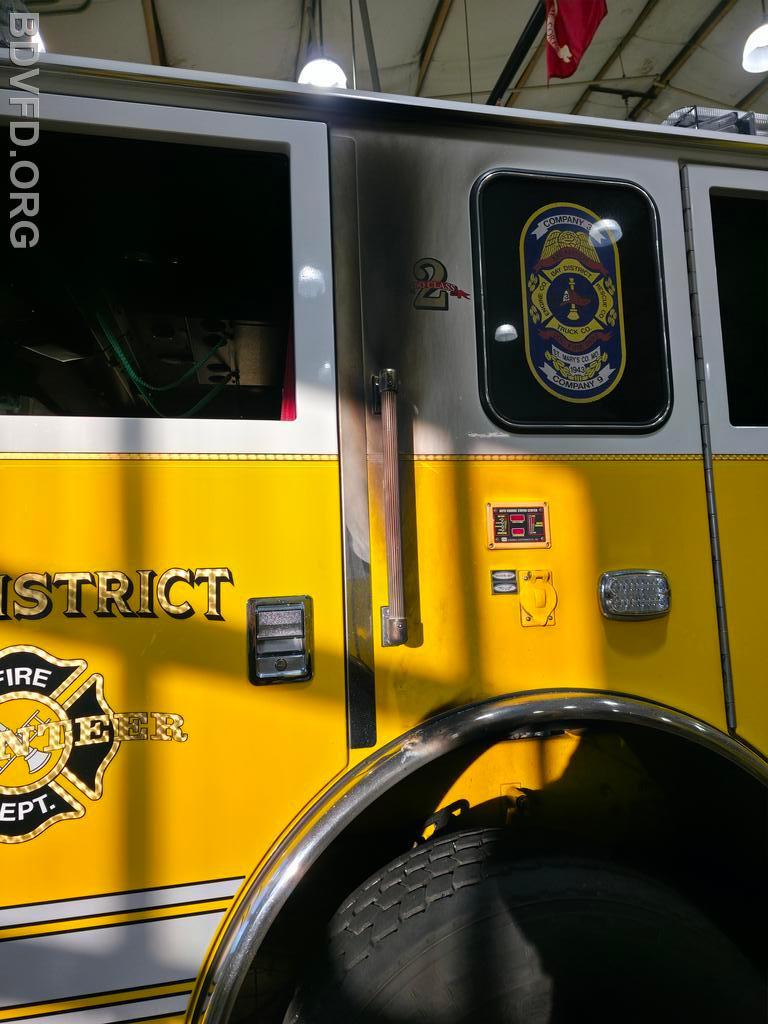 Fire Breaks Out on Tower 9 at Station 9, Quickly Contained by On-Duty ...